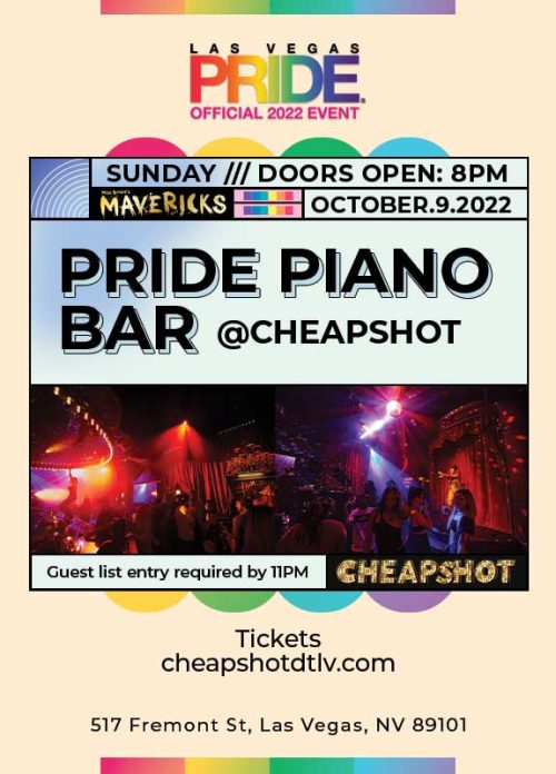 PRIDE Piano Bar – Las Vegas PRIDE