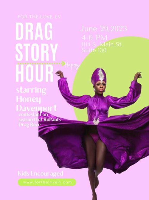 Drag Story Hour in DTLV Arts District – Las Vegas PRIDE